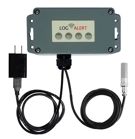 Humidity and Temperature WiFi System – Log-Alert